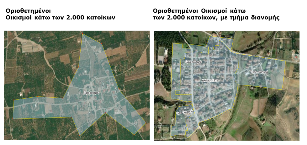 14.367 Οικισμοί – Όρια- Χρήσεις- Όροι δόμησης - Geovalues